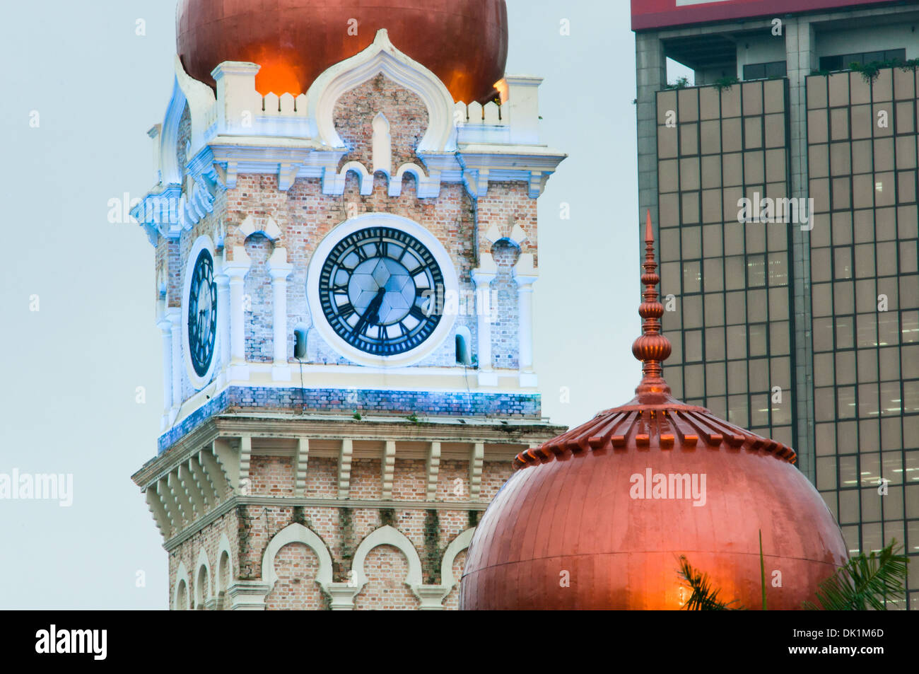 sultan abdul samad building clock tower, opposite merdeka square, kuala ...