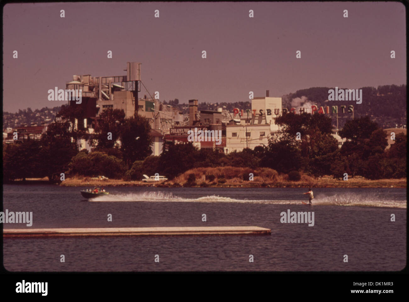 Water skiing and vintage hi-res stock photography and images - Alamy