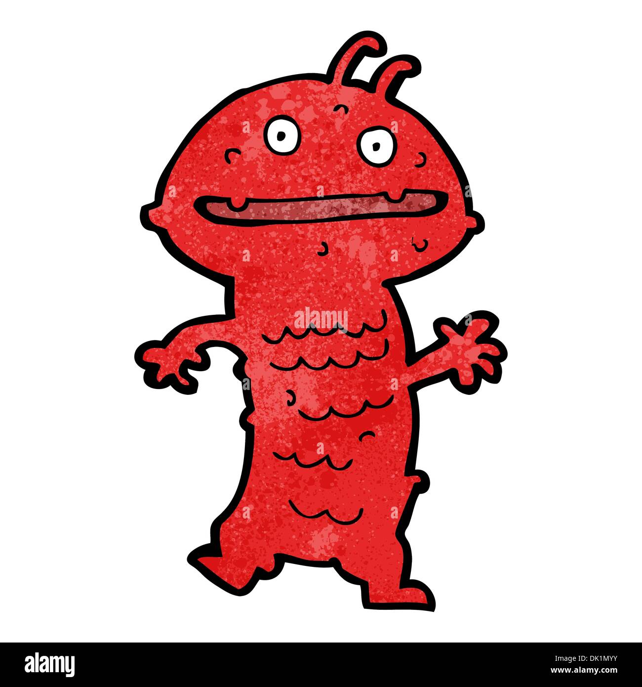 Retro cartoon with texture. Isolated on White Stock Vector Image & Art ...