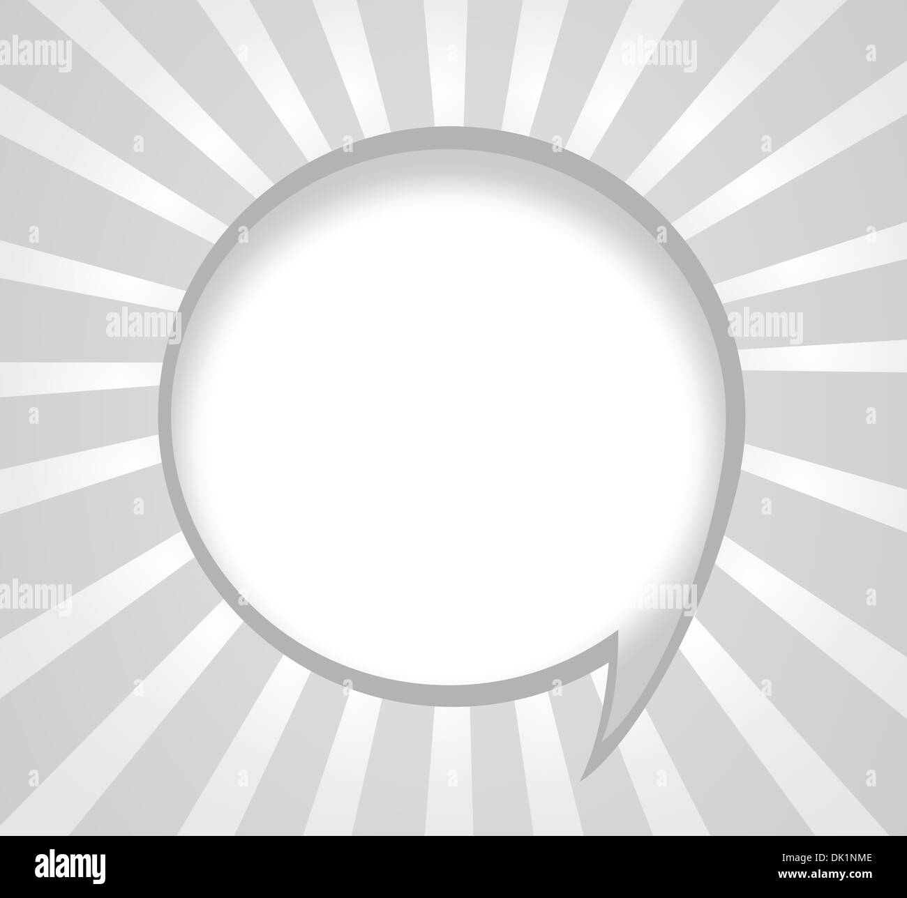 Blank empty speech bubbles Stock Photo - Alamy