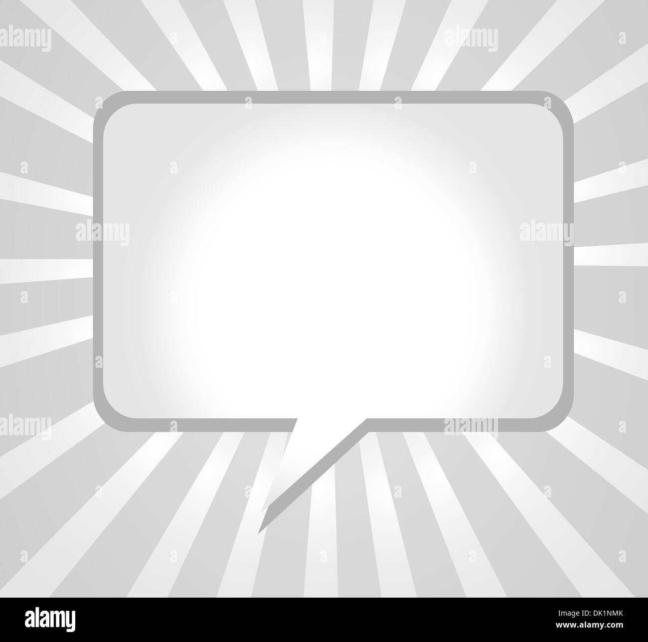 Blank empty speech bubbles Stock Photo - Alamy