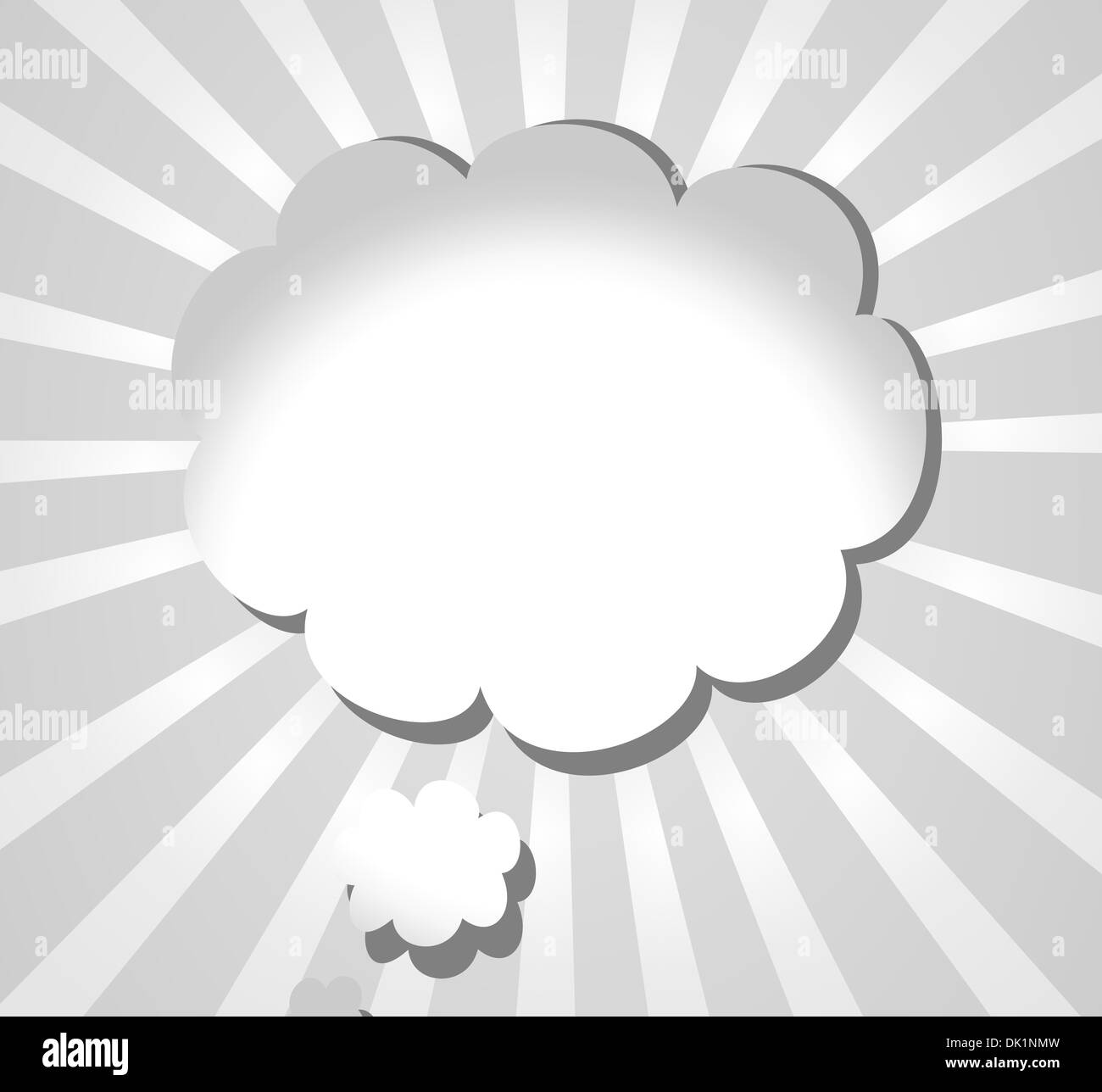 Blank empty speech bubbles Stock Photo - Alamy