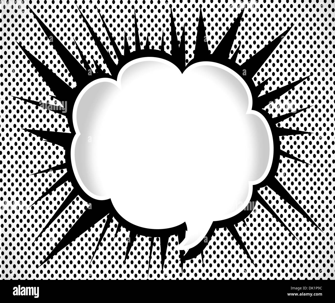 Blank empty speech bubbles Stock Photo - Alamy