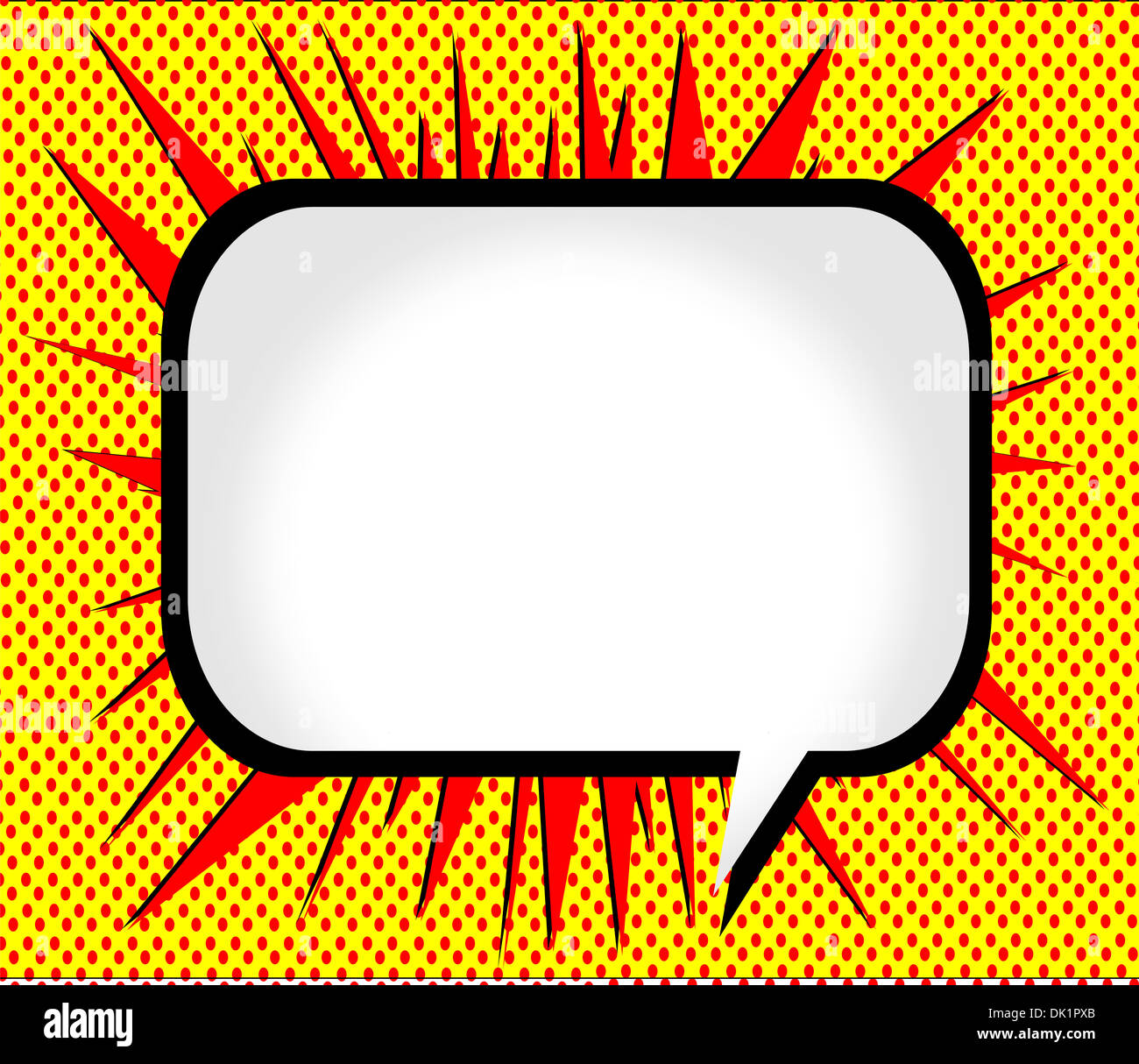 Blank empty speech bubbles Stock Photo - Alamy
