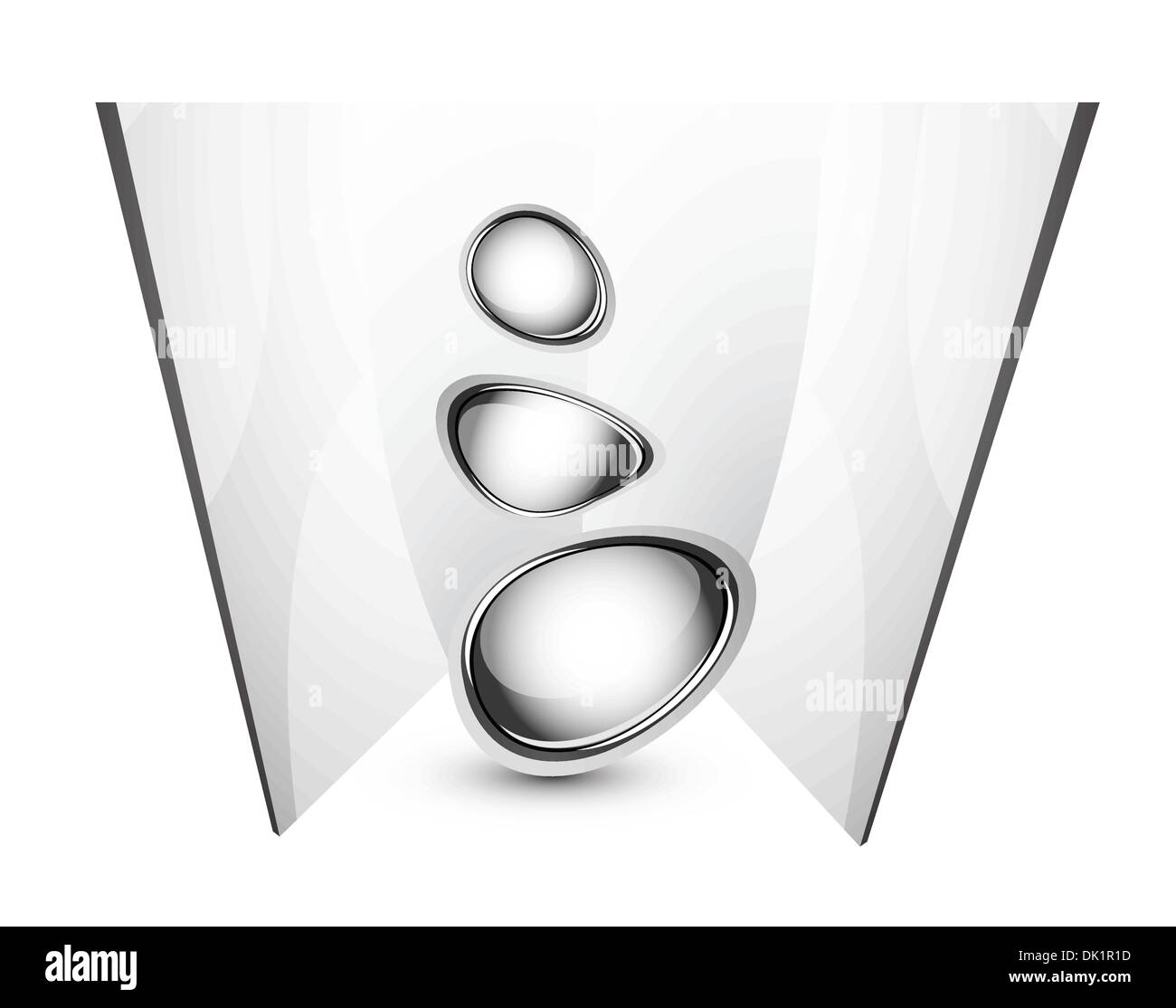Vector smooth glass shapes design Stock Vector Image & Art - Alamy