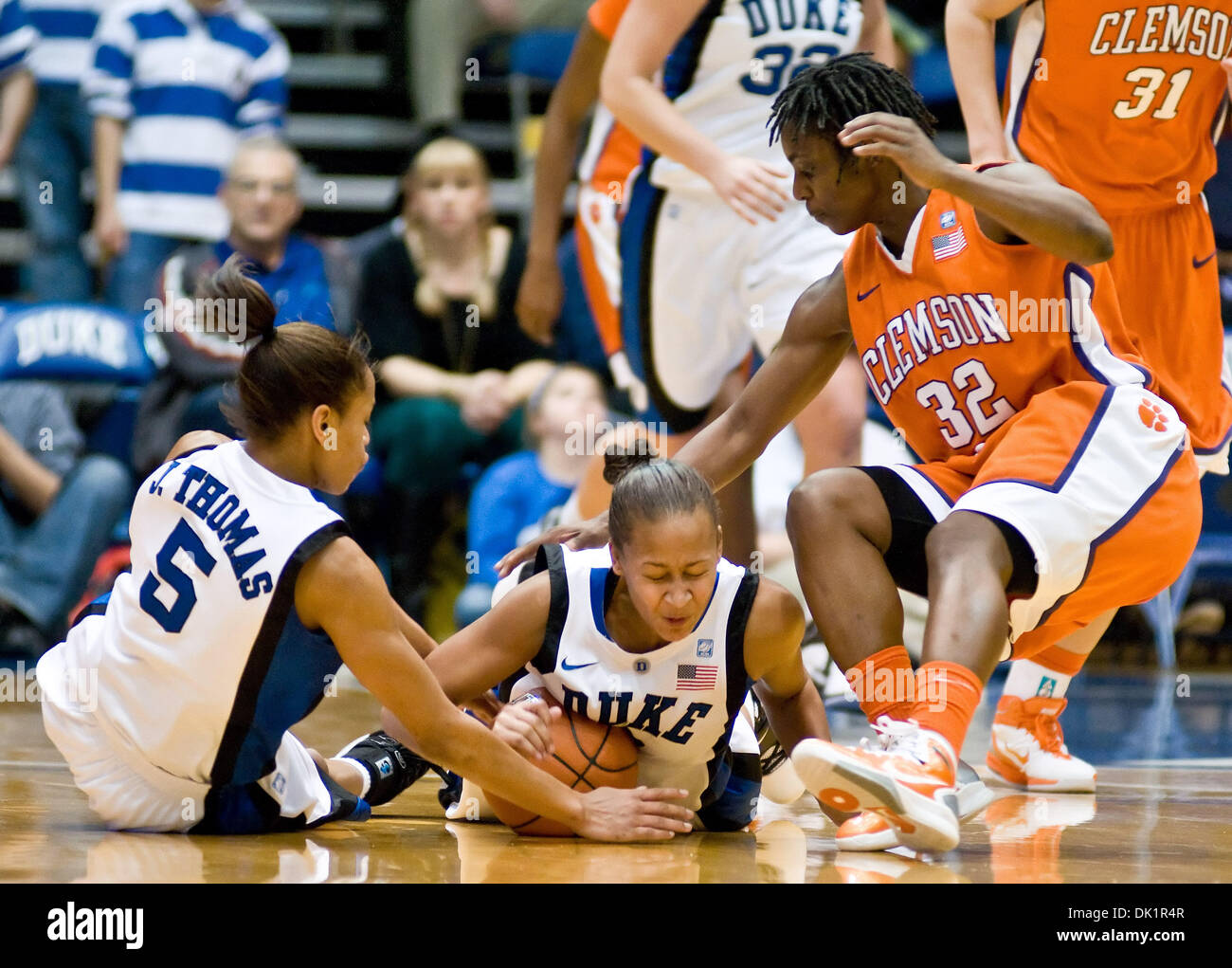 Jan. 26, 2011 - Durham, North Carolina, U.S - Duke guard Shay Selby (3 ...