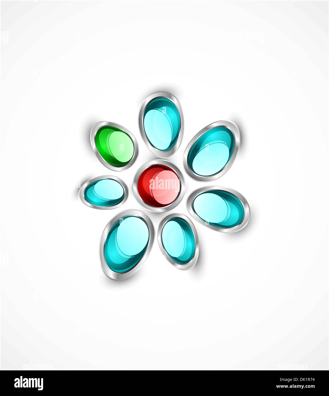 Colorful glass shapes Stock Vector Image & Art - Alamy