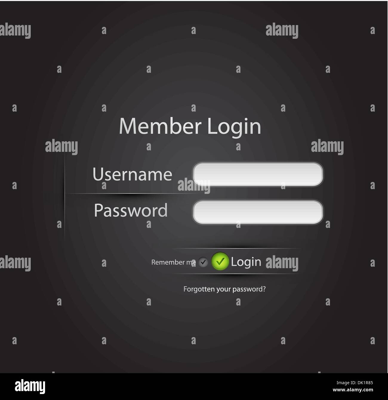 Abstract login vector background for your design Stock Vector Image ...