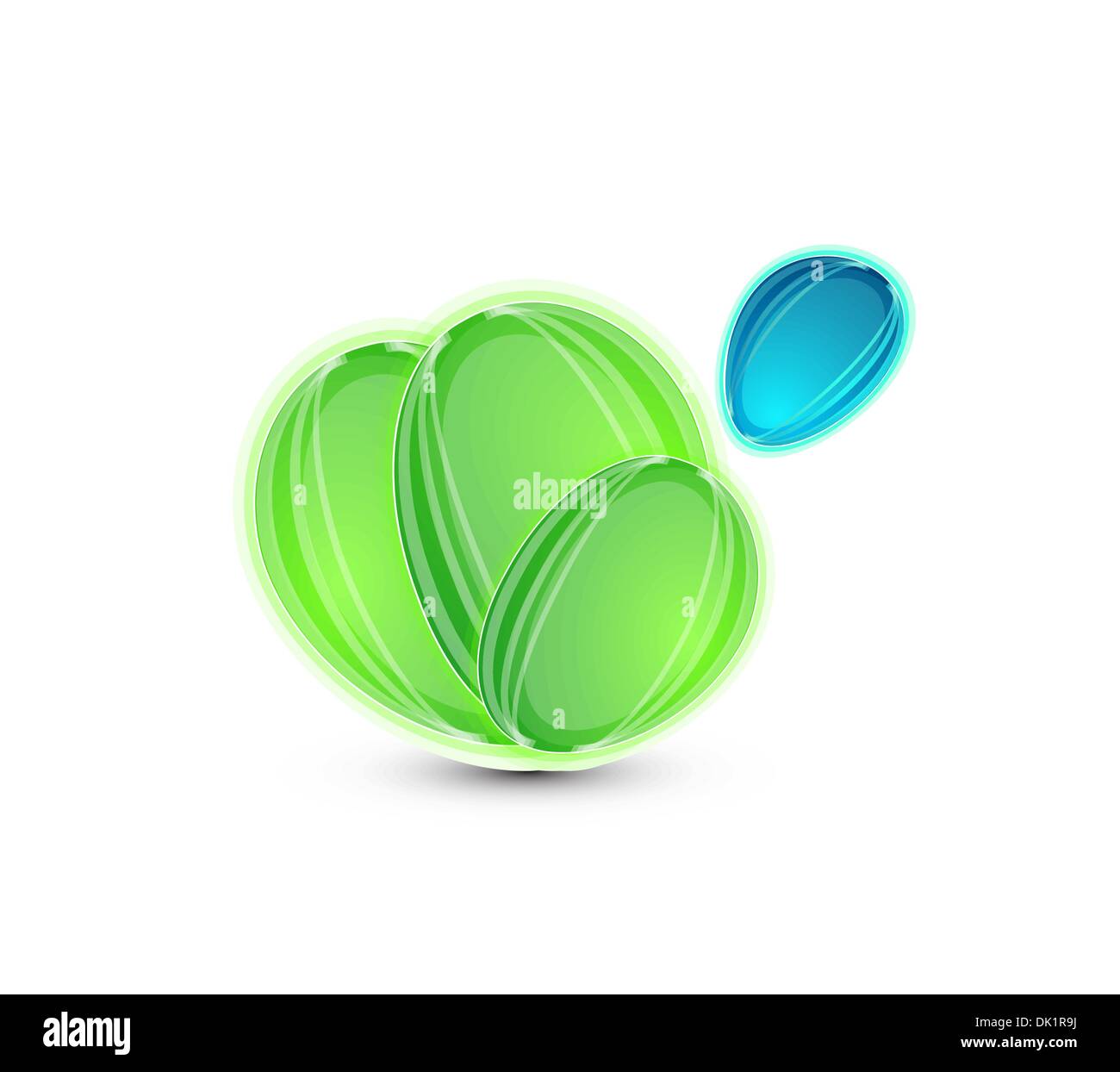 Vector smooth glass shapes design Stock Vector Image & Art - Alamy