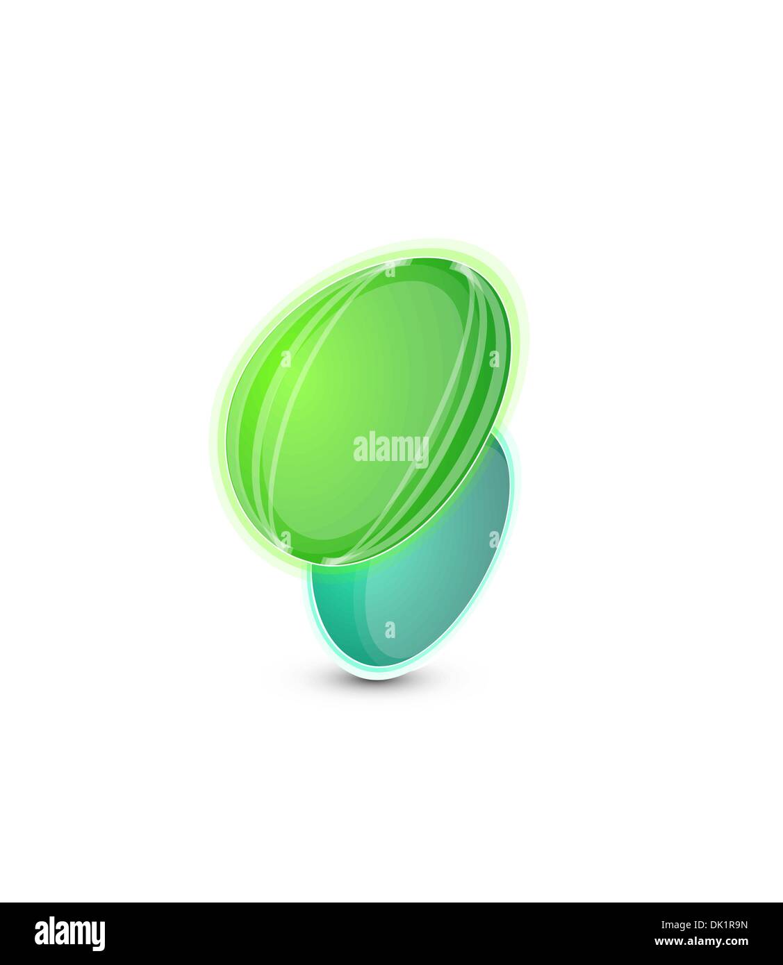 Vector smooth glass shapes design Stock Vector Image & Art - Alamy