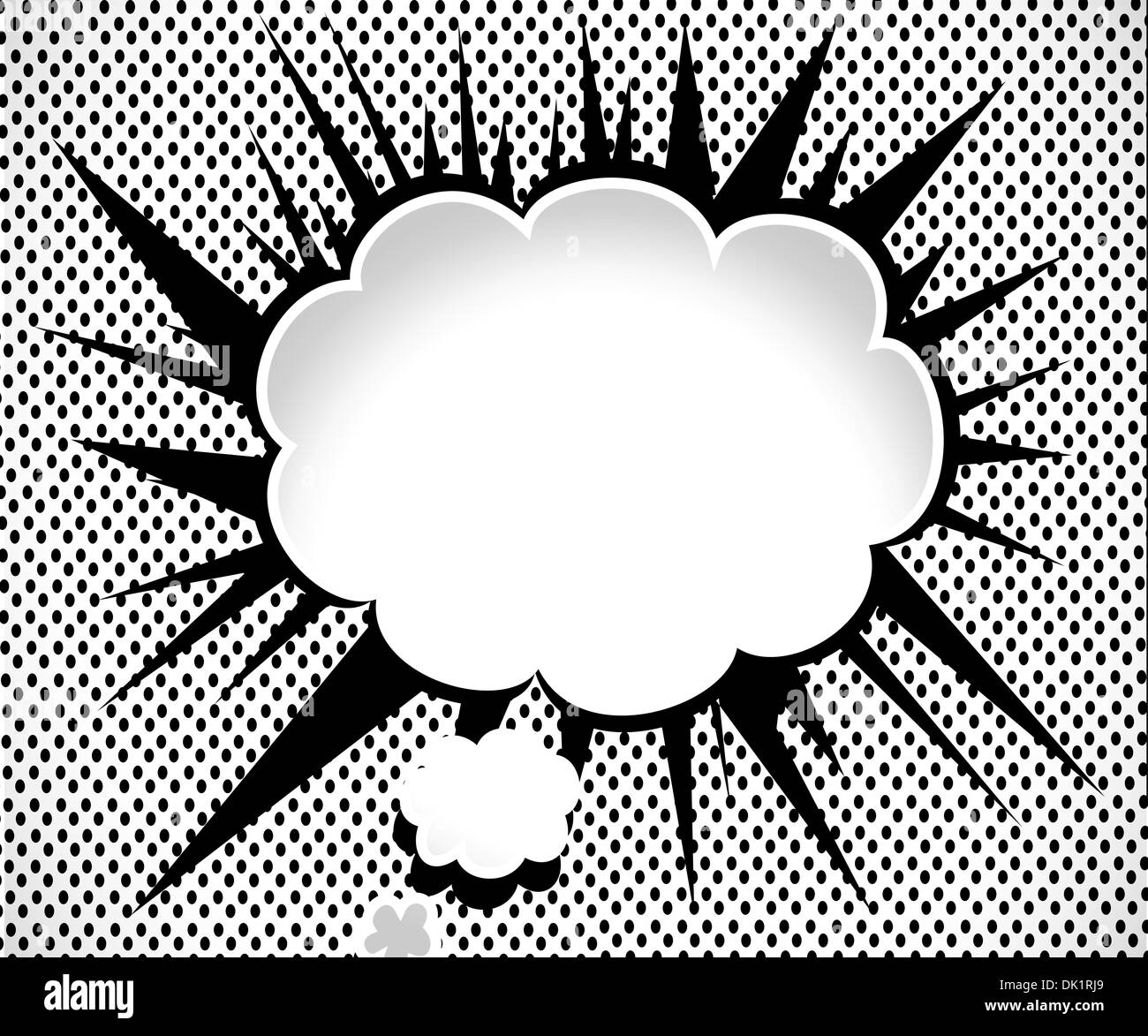 Blank empty speech bubbles Stock Photo - Alamy