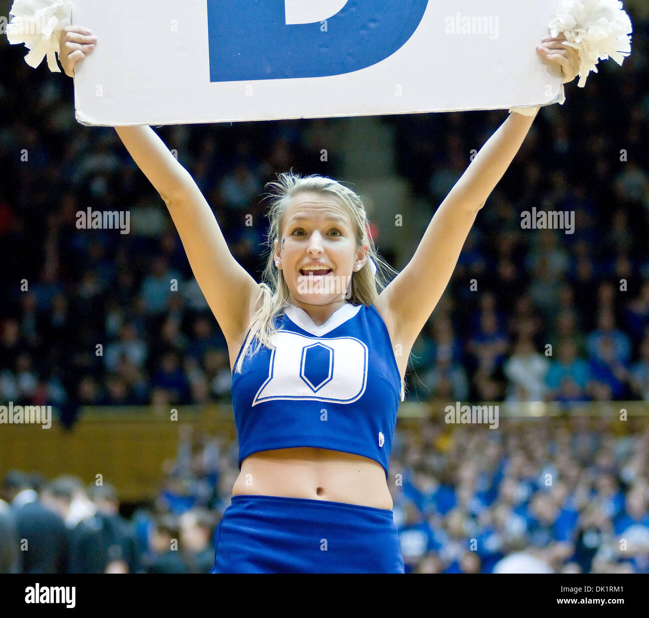 Duke cheerleader hi-res stock photography and images - Alamy