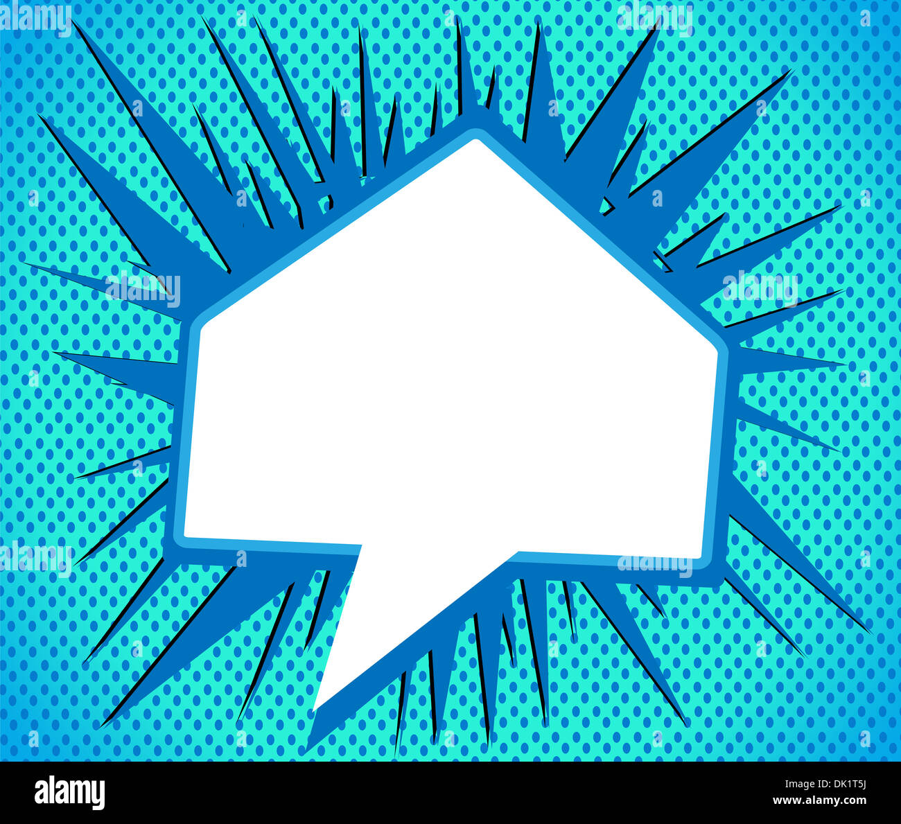 Blank empty speech bubbles Stock Photo - Alamy