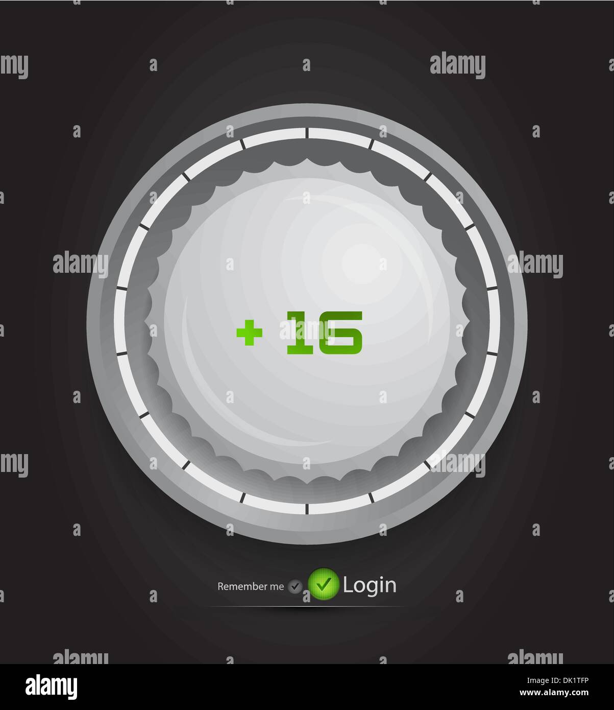 Vector techno login page background Stock Vector Image & Art - Alamy