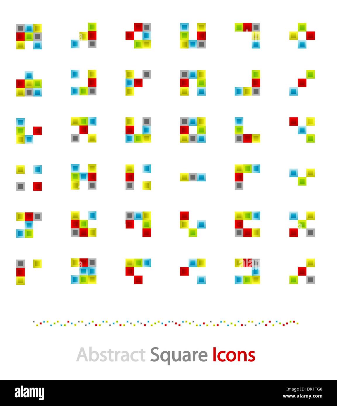 Vector abstract symbols for your design Stock Vector Image & Art - Alamy