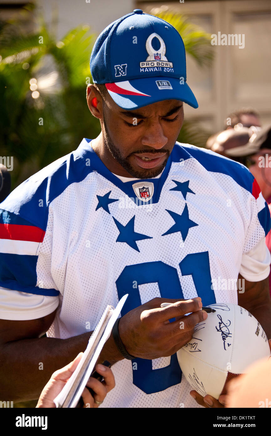 Jan. 28, 2011 - Honolulu, Hawaii, U.S - Detroit Loins WR Calvin Johnson ...