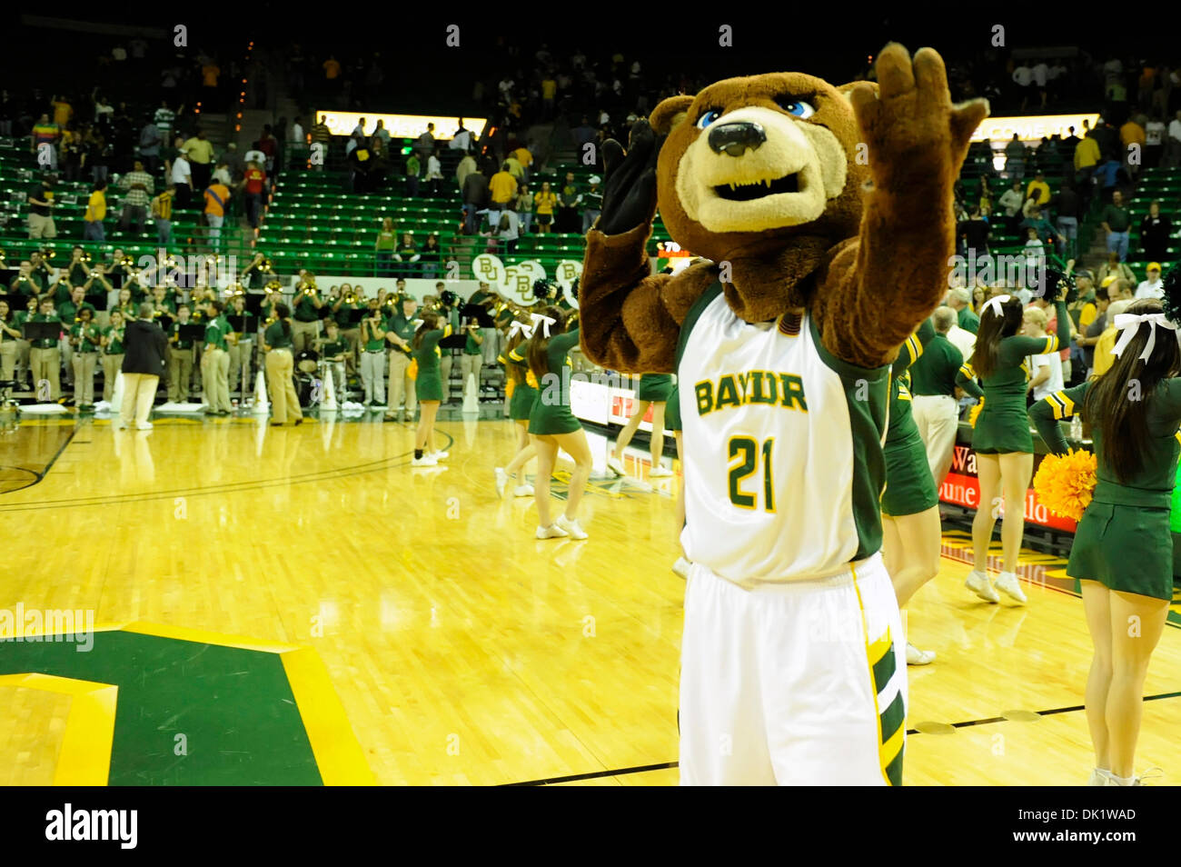 Jan. 29, 2011 - Waco, Texas, United States of America - Baylor mascot ...