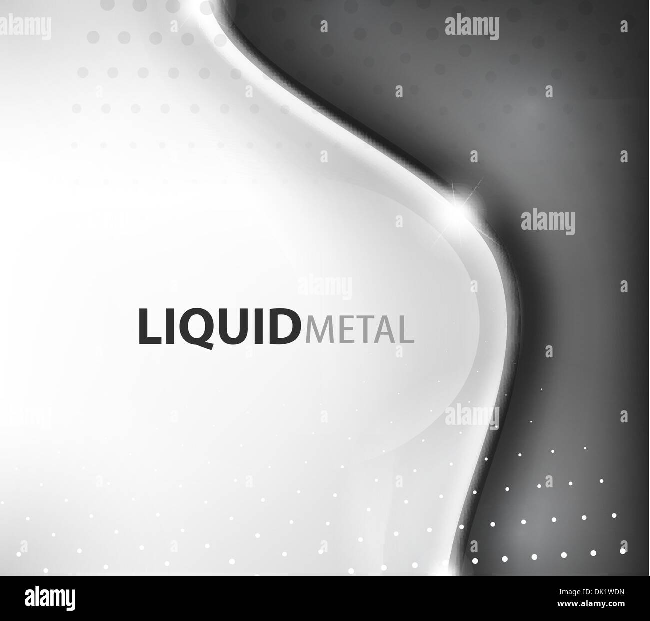 Flowing metal background liquid bright Stock Vector Images - Alamy