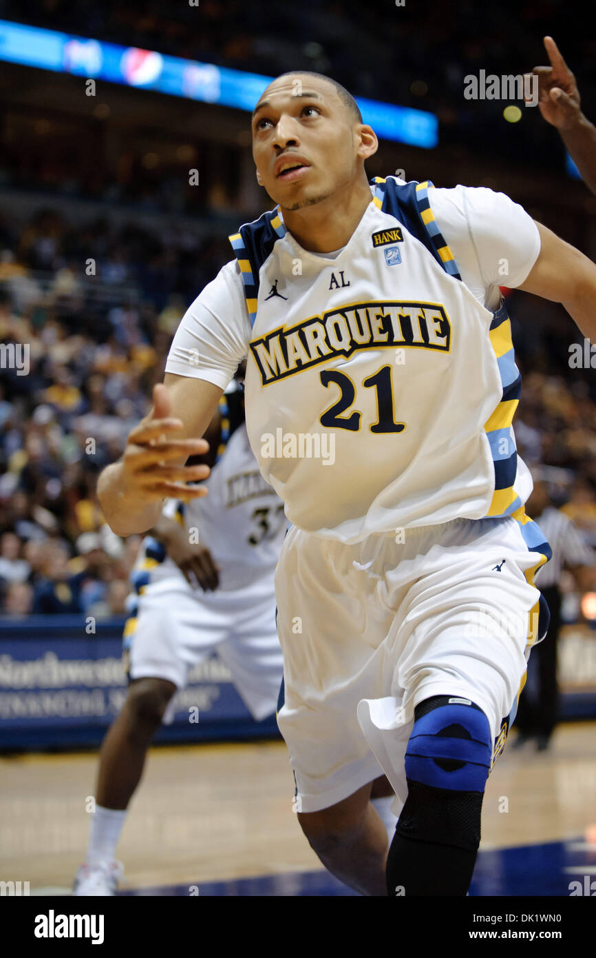 Jan. 29, 2011 - Milwaukee, Wisconsin, USA - Marquette forward Joseph ...