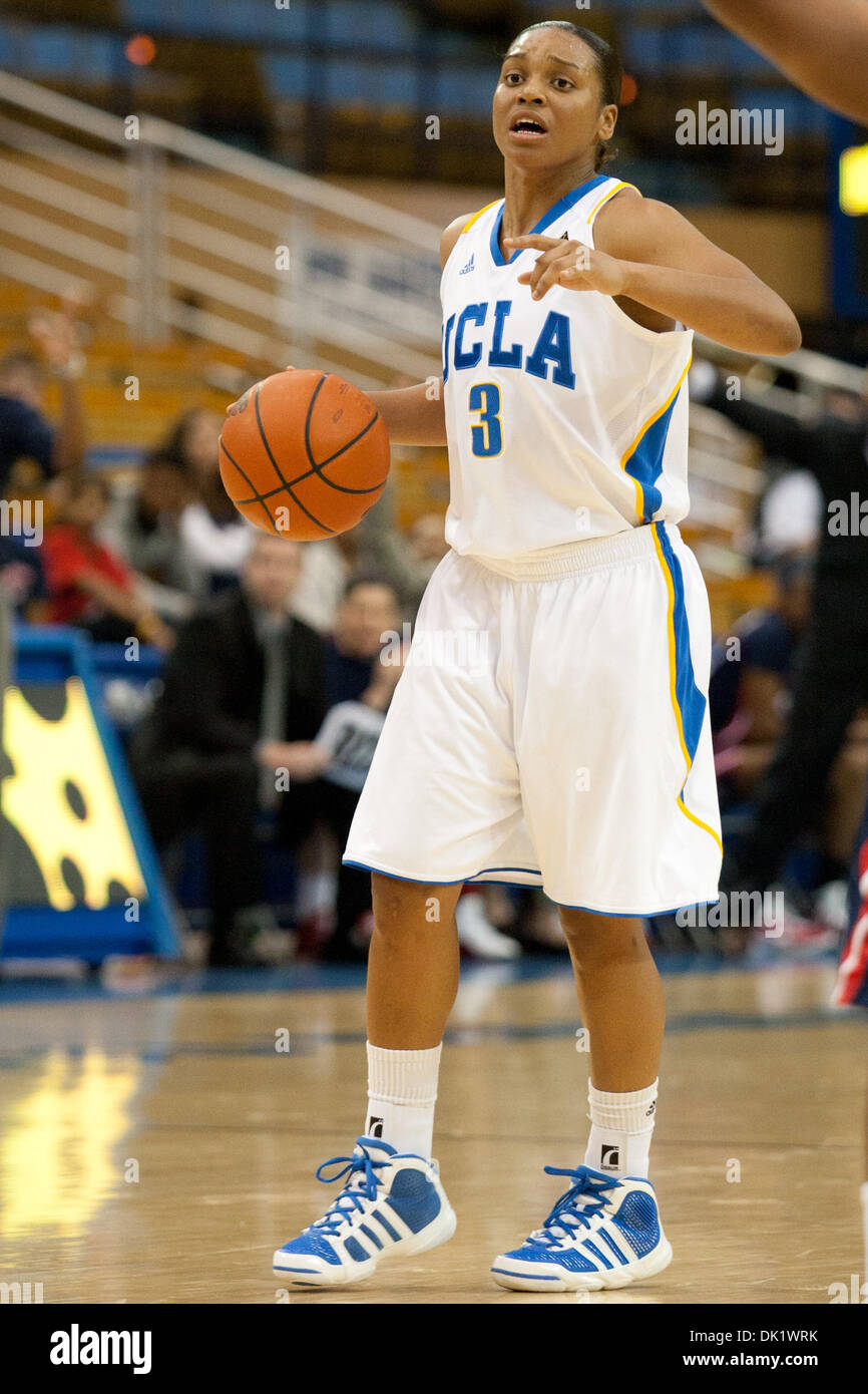 Jan. 29, 2011 - Westwood, California, U.S - UCLA guard Darxia Morris #3 ...