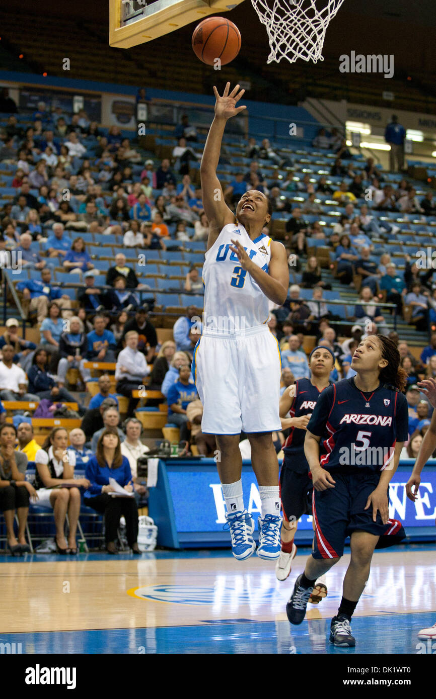 Jan. 29, 2011 - Westwood, California, U.S - UCLA guard Darxia Morris #3 ...