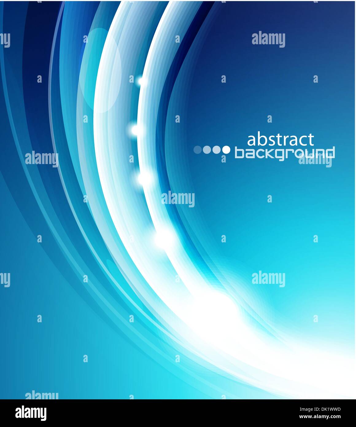 Abstract blue wave vector background Stock Vector Image & Art - Alamy