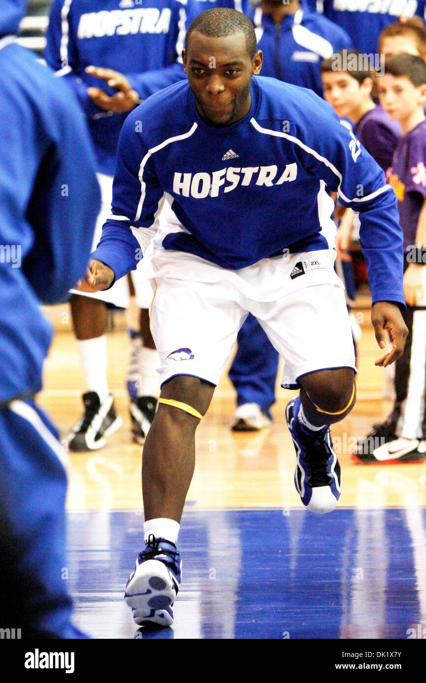 Jan. 29, 2011 - Hempstead, New York, U.S. - Hofstra Pride guard CHARLES ...