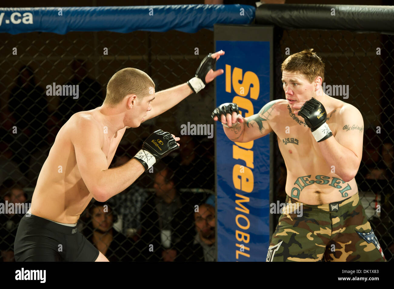 Jan. 29, 2011 - Gatineau, Quebec, Canada - Jordan Mein (left/ CMAC ...