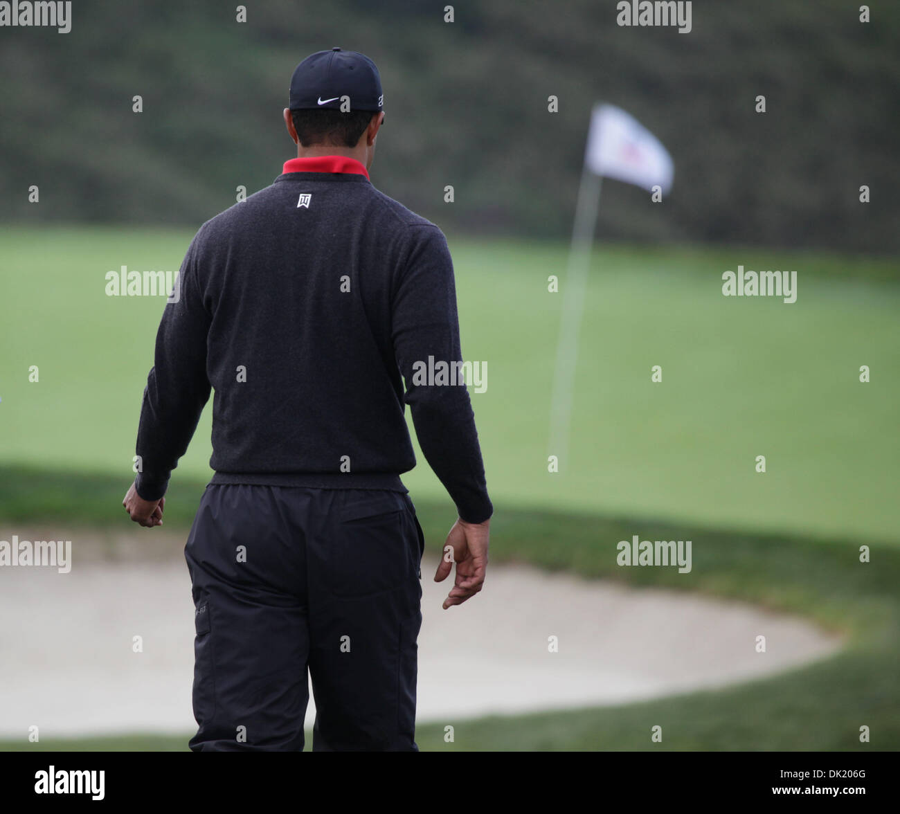 Jan 30, 2011 - Torrey Pines, California, U.S. - Golfer TIGER WOODS at ...