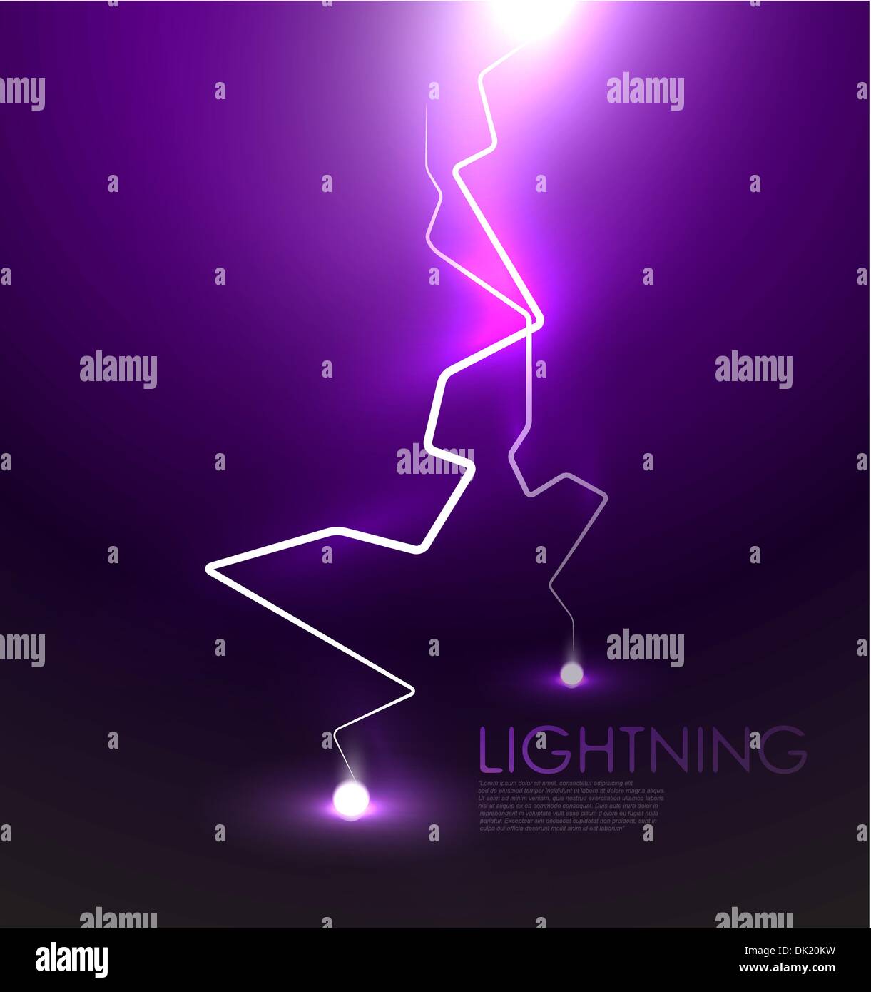 Lightning bolt vector abstract background Stock Vector Image & Art - Alamy