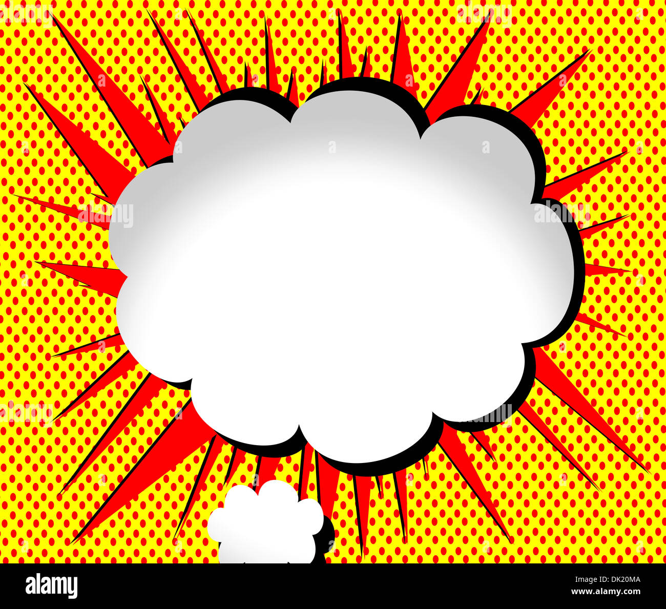 Blank empty speech bubbles Stock Photo - Alamy