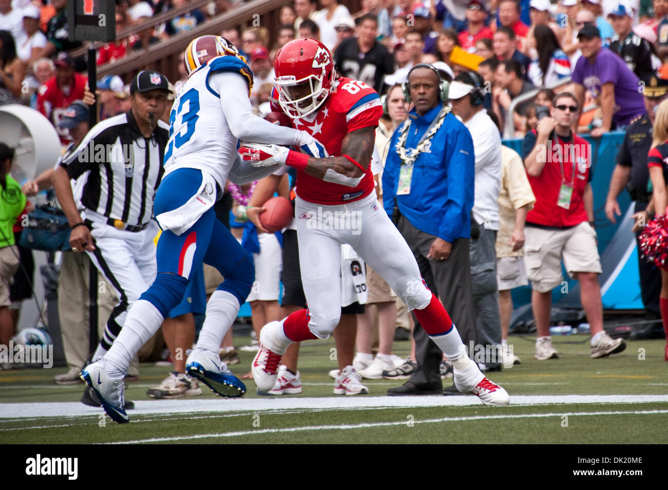 Jan. 30, 2011 - Honolulu, Hawaii, U.S - Kansas City Chiefs WR Dwayne ...