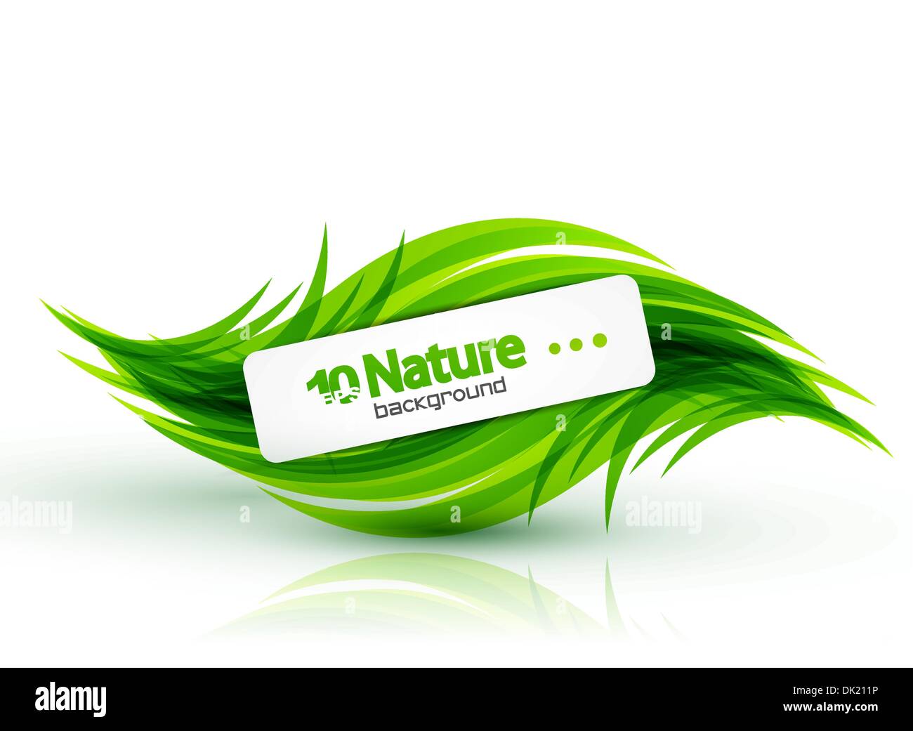 Nature abstract vector background with waves Stock Vector Image & Art ...
