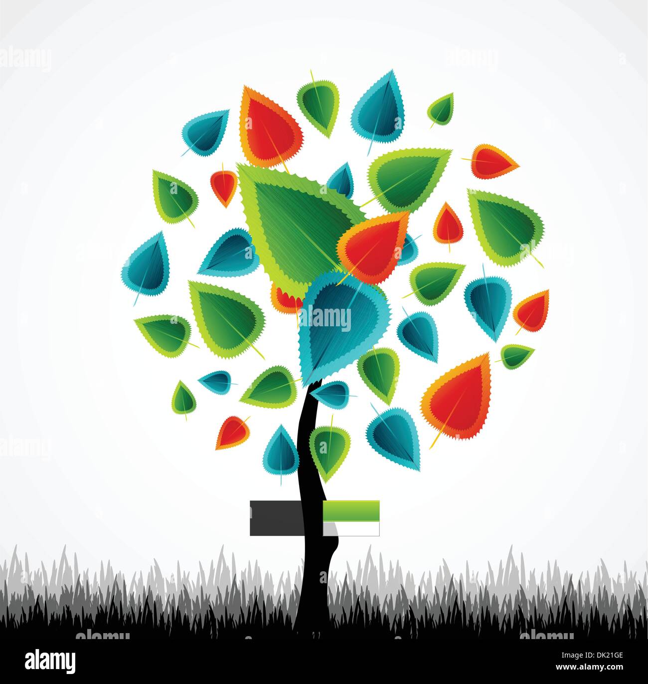 Leaf and tree design Stock Vector Image & Art - Alamy