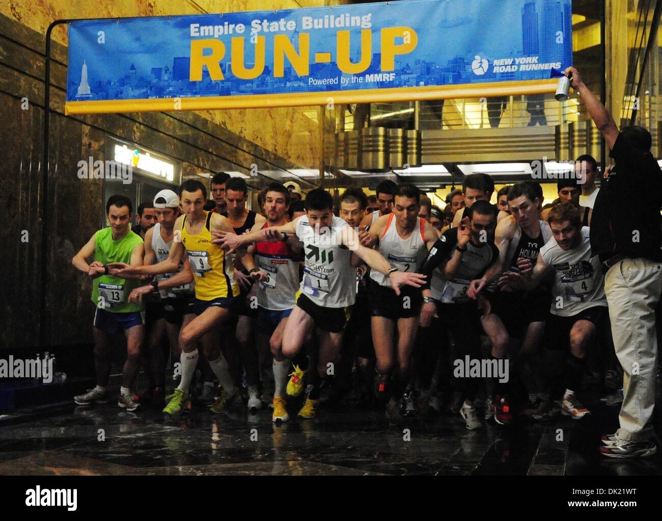Empire state building run up hi-res stock photography and images - Alamy