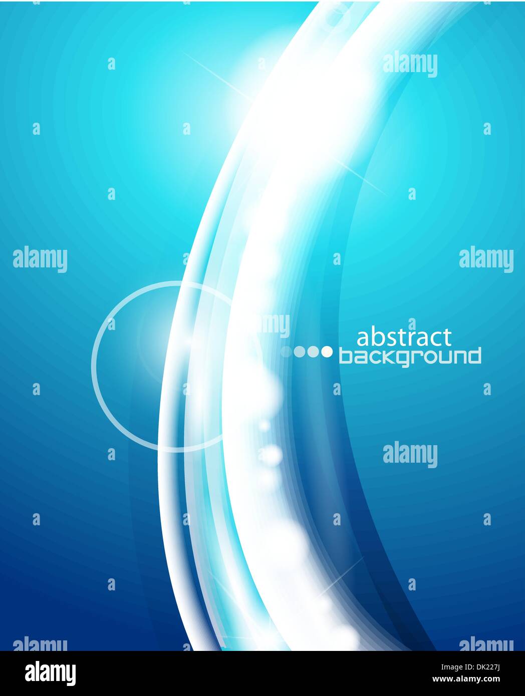 Abstract blue wave vector background Stock Vector Image & Art - Alamy
