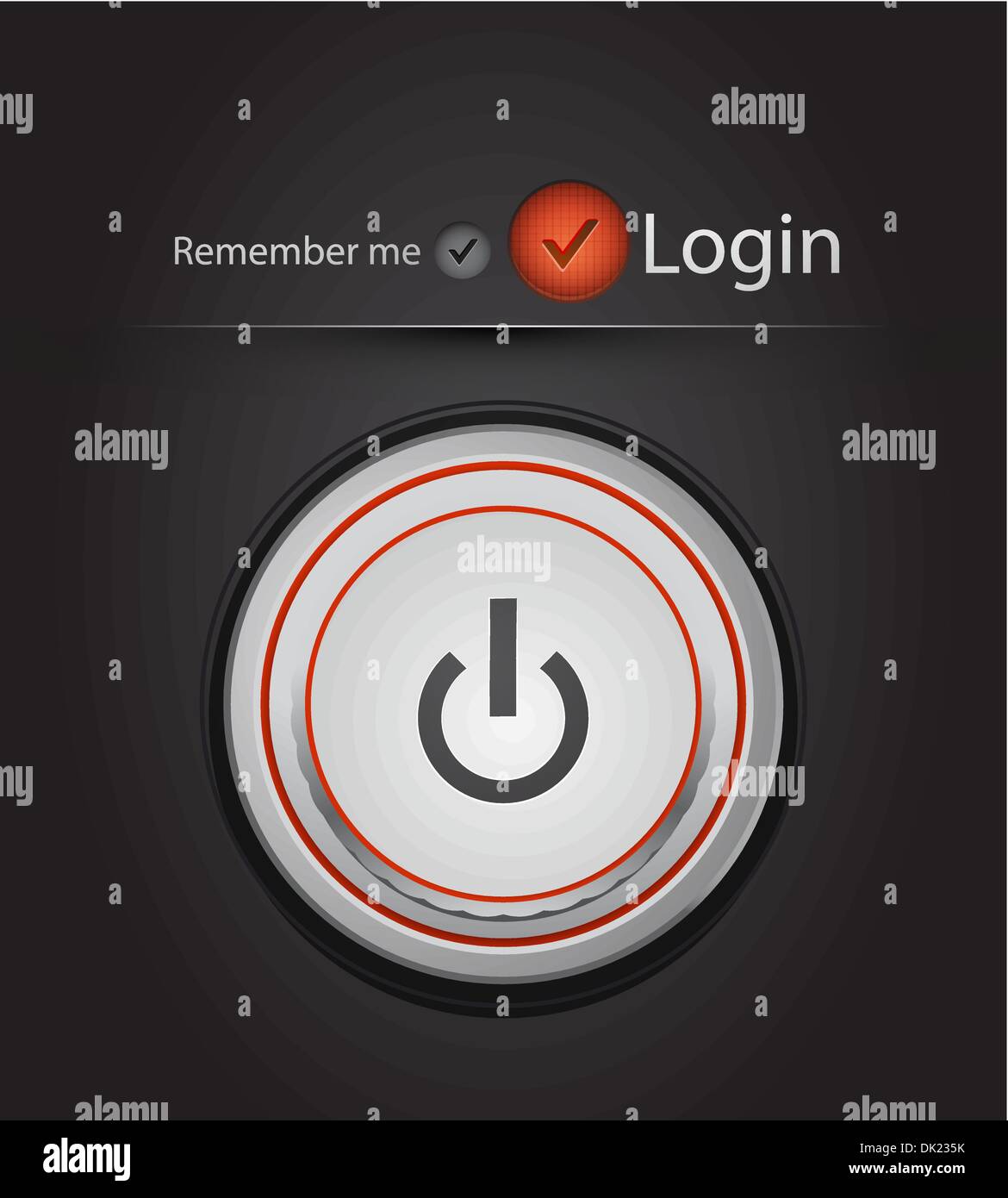 Vector techno login page background Stock Vector Image & Art - Alamy