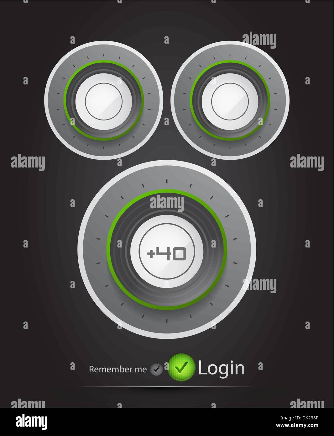 Vector techno login page background Stock Vector Image & Art - Alamy