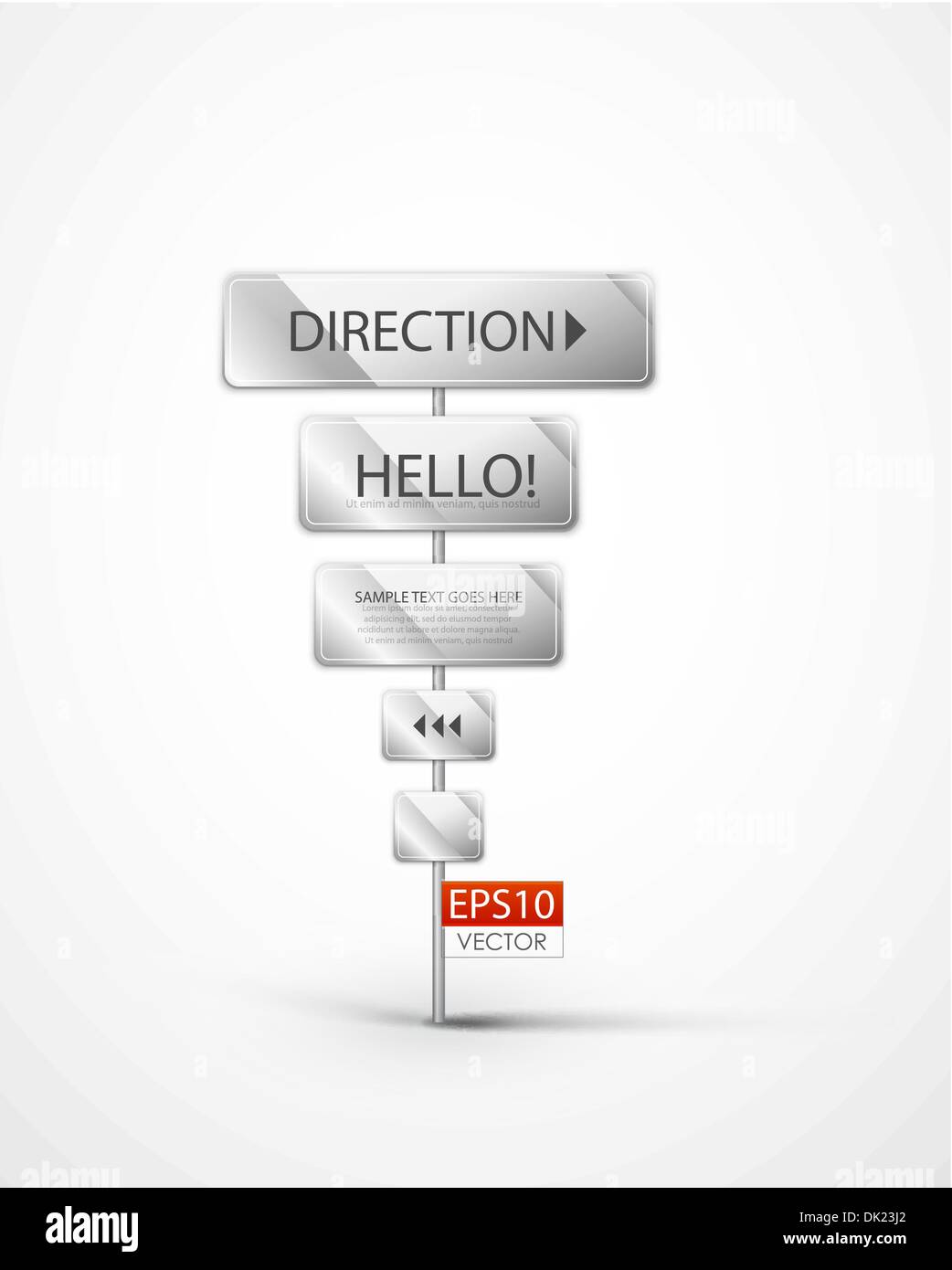 Billboard messages Stock Vector Images - Alamy
