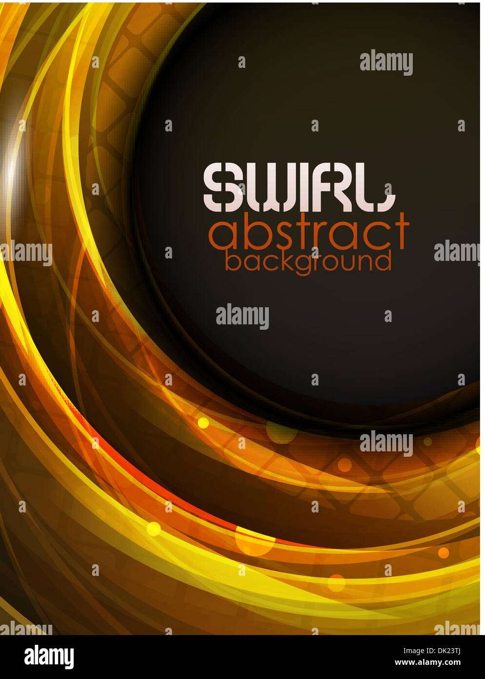 Abstract swirl motion background for your design. Made of glass round ...