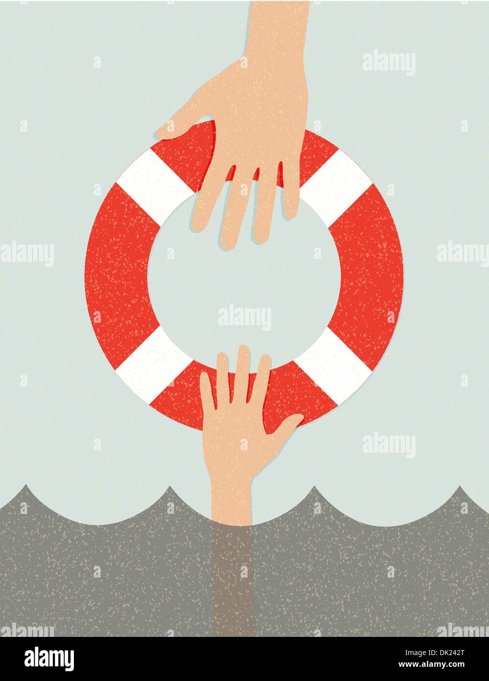 Arm and hand underwater Stock Vector Images - Alamy