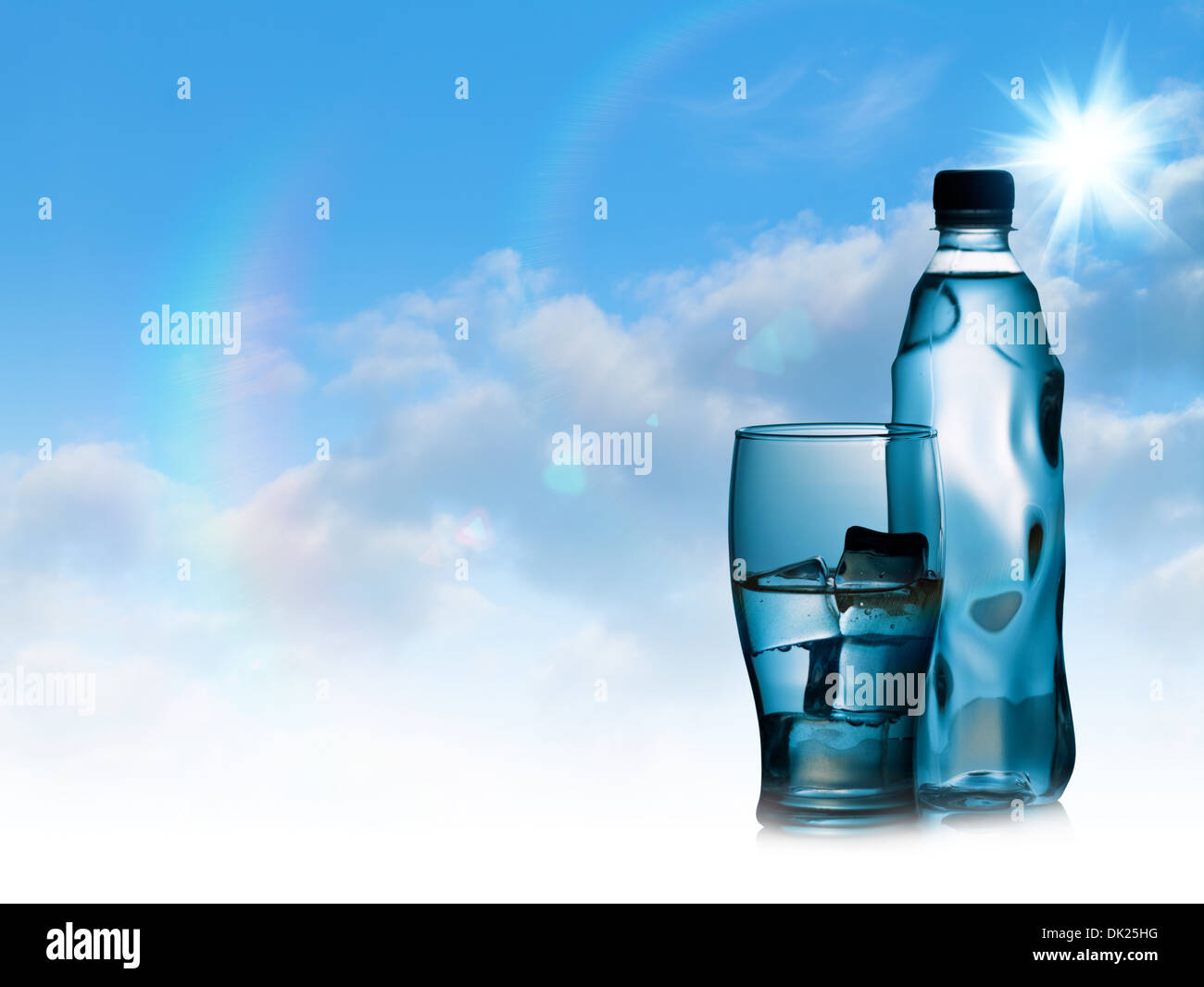 Skies and water, abstract environmental backgrounds for your design ...