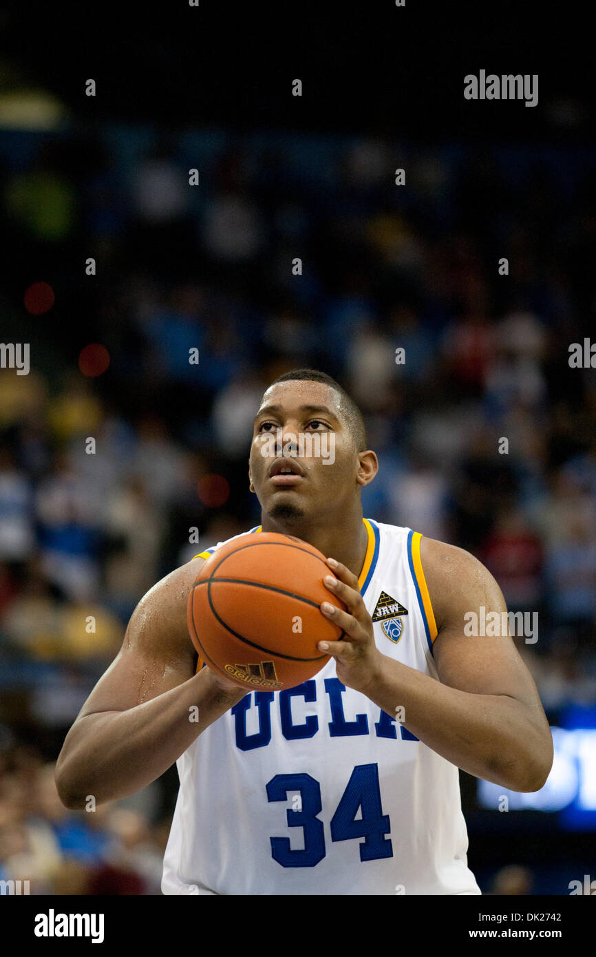 Feb. 5, 2011 - Westwood, California, U.S - UCLA Bruins center Joshua ...