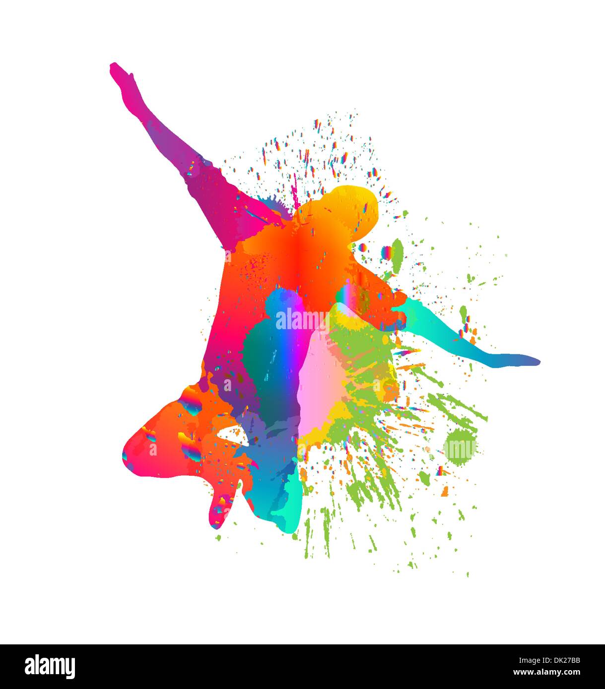 Rapper dance Stock Vector Images - Alamy