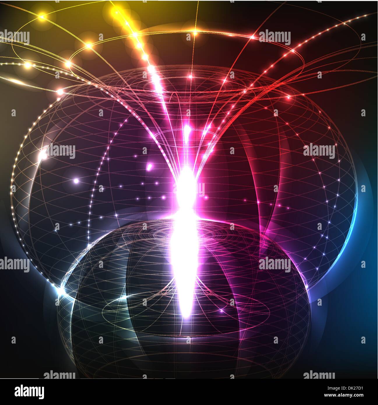 abstract futuristic power. vector background Stock Vector Image & Art ...