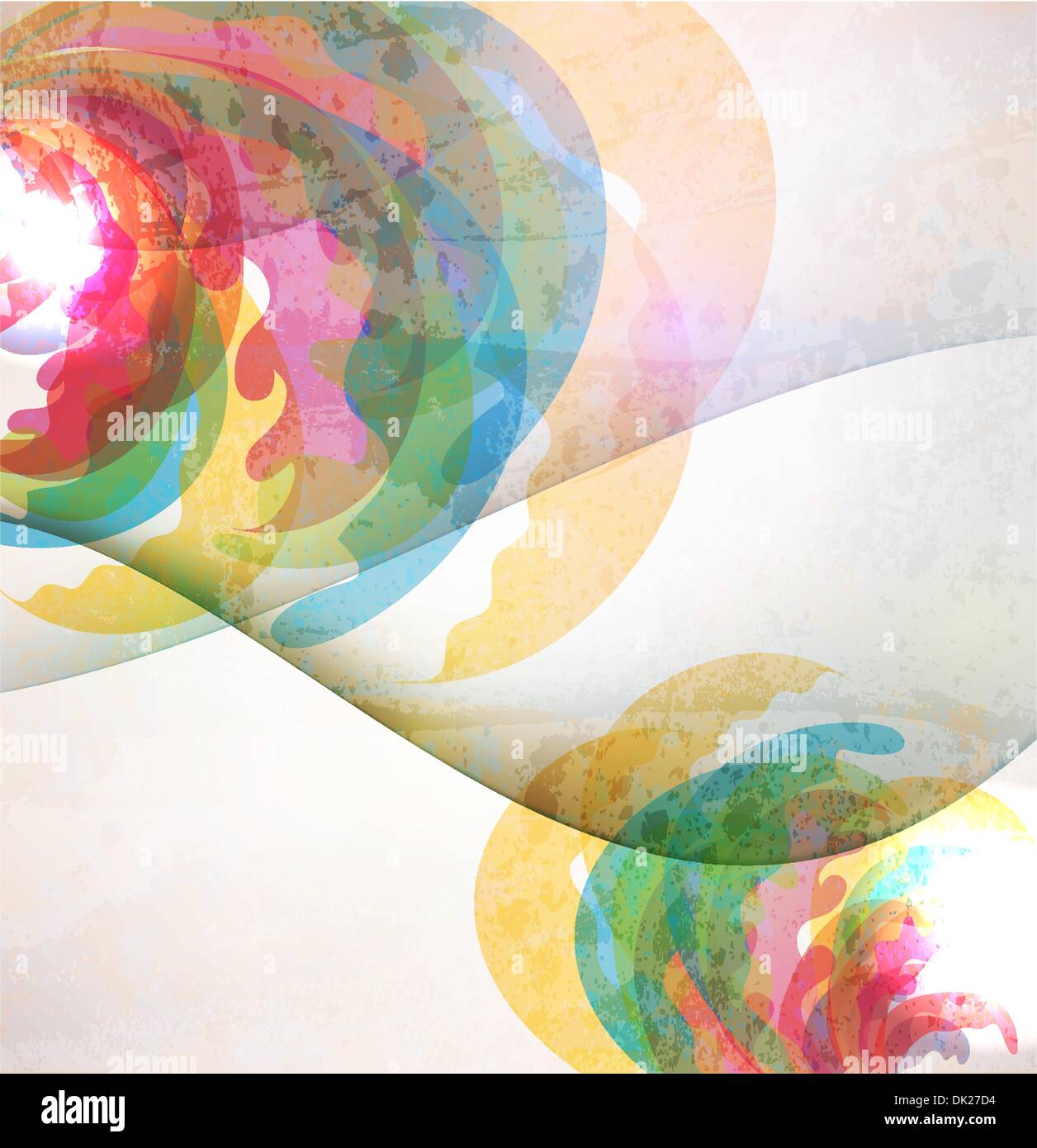 Abstract Invitation vintage floral background Stock Vector Image & Art ...