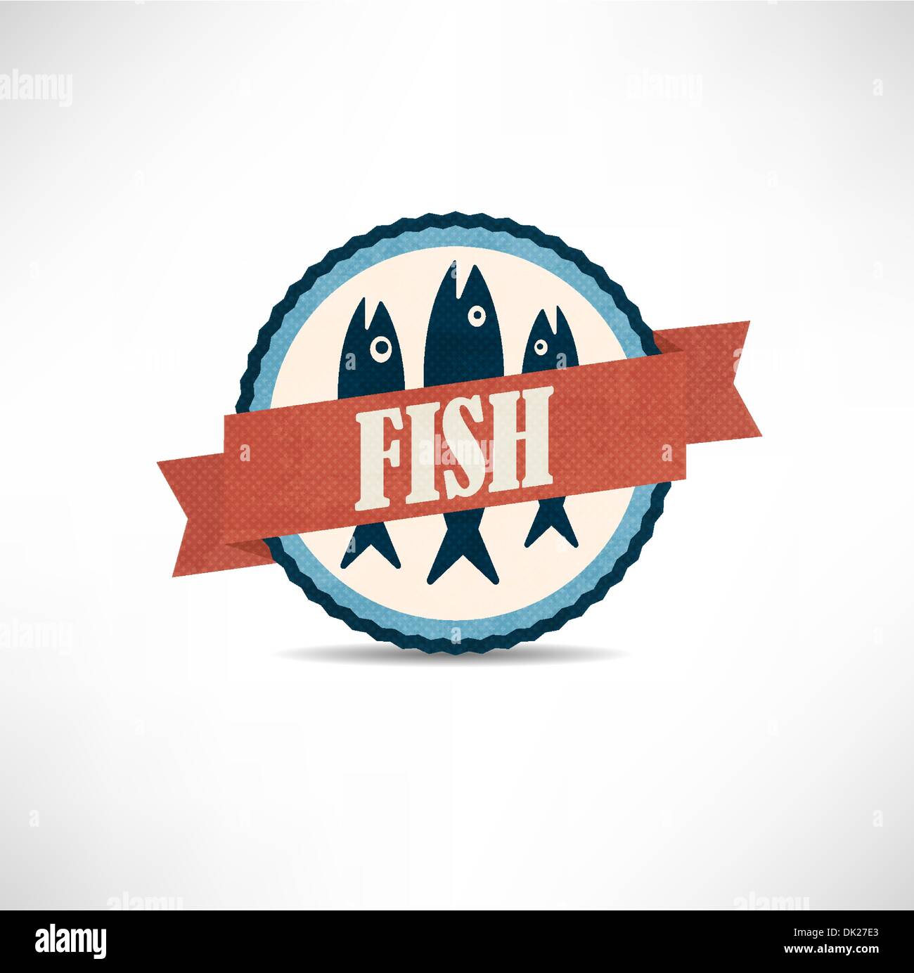 vintage retro fish labels Stock Vector Image & Art - Alamy