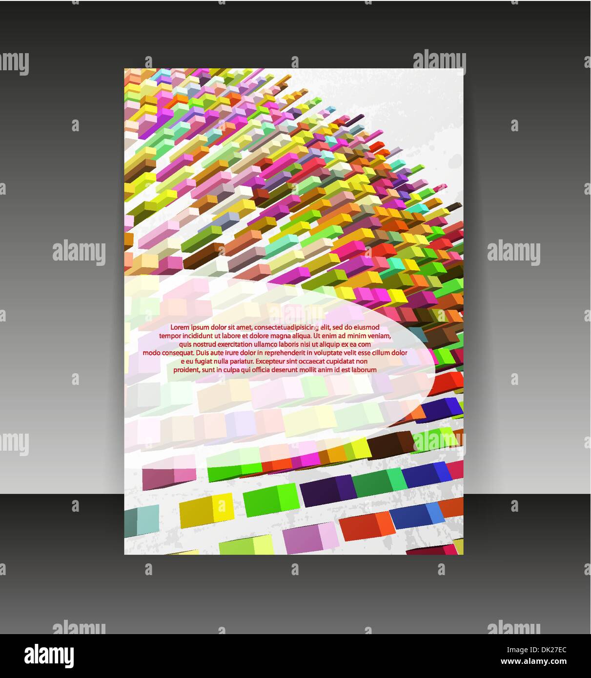 Flyer or cover design. Folder design content background. editable ...