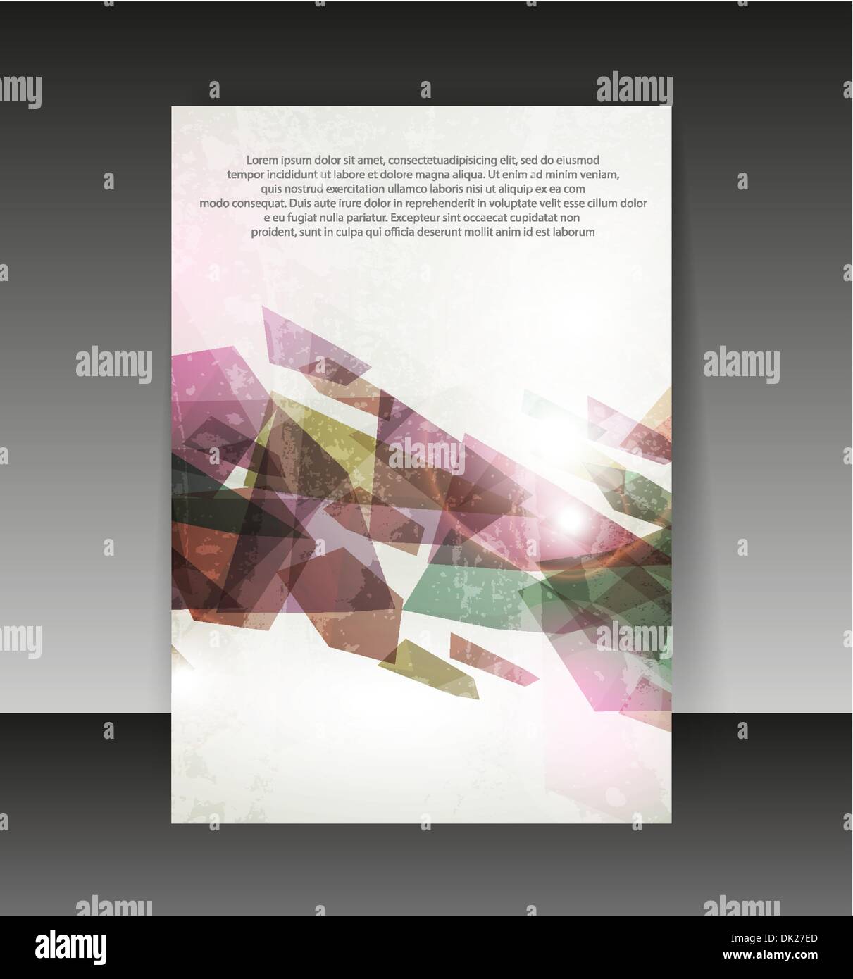 Flyer or cover design. Folder design content background. editable ...