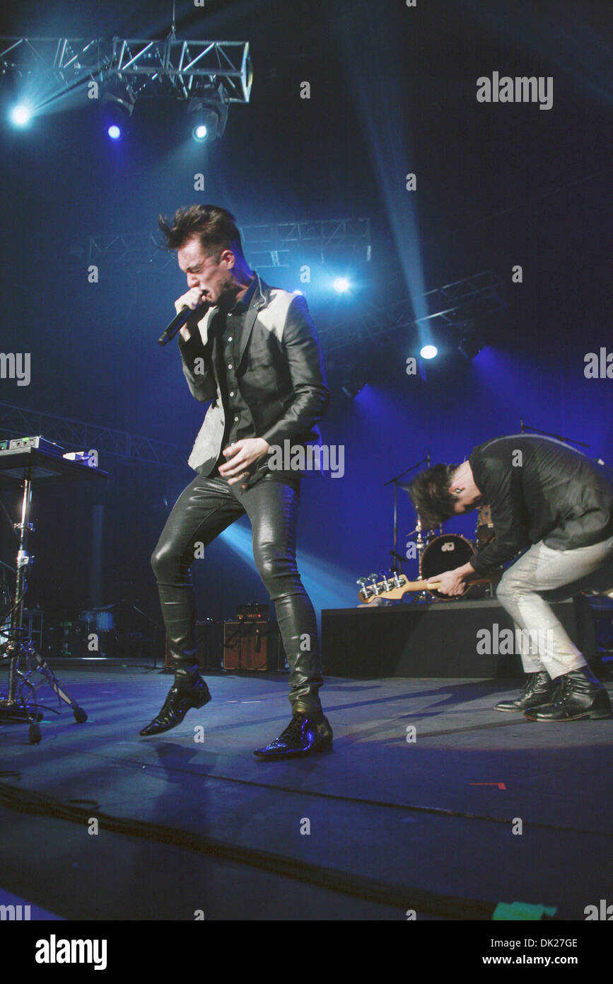 Las Vegas, Nevada, USA. 1st Dec, 2013. Vocalist Brendon Urie and ...